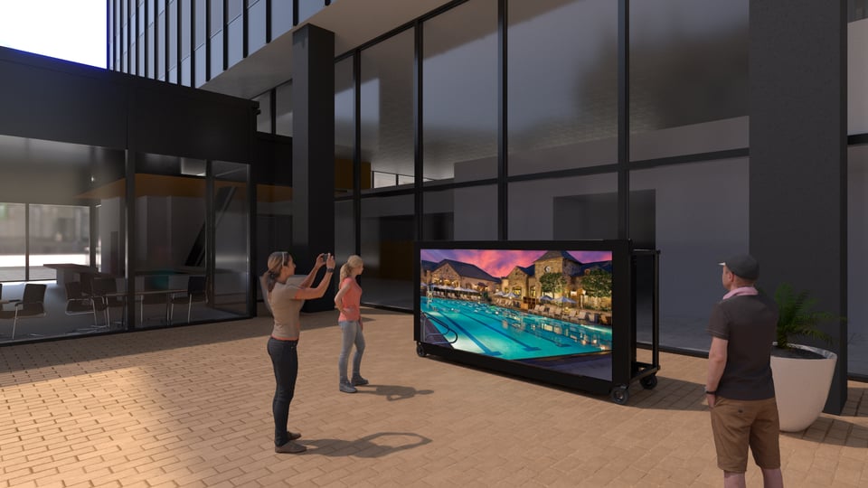 PowerWindow Mobile LED Wall System